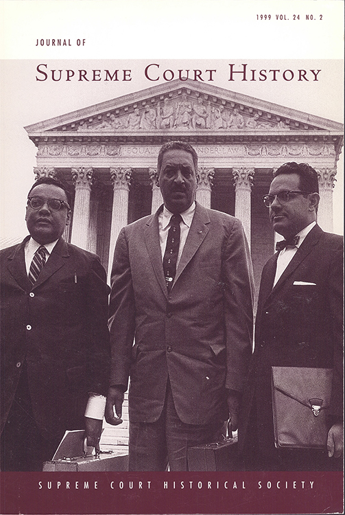 Journal of Supreme Court History | Supreme Court Historical Society
