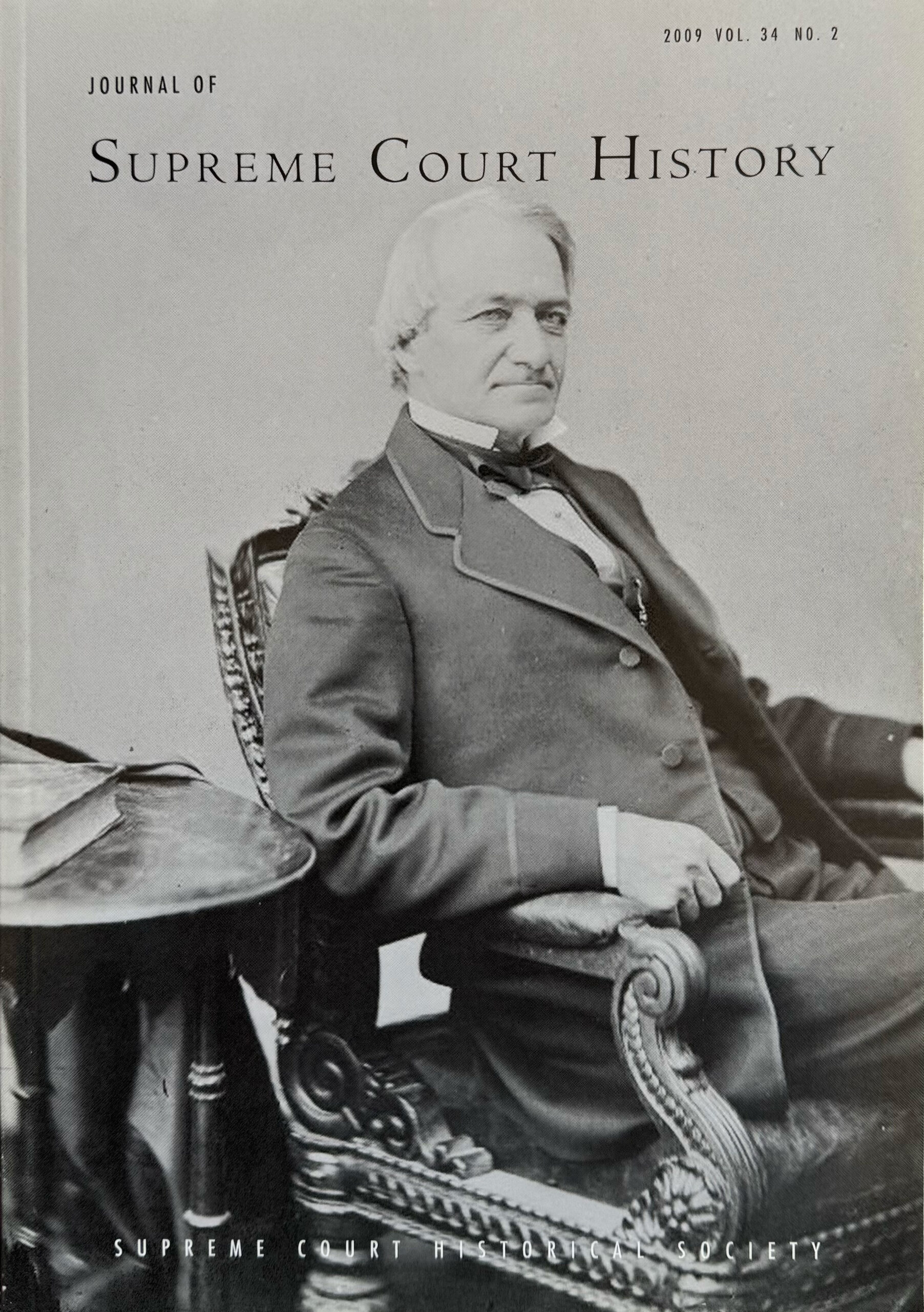 Journal of Supreme Court History | Supreme Court Historical Society
